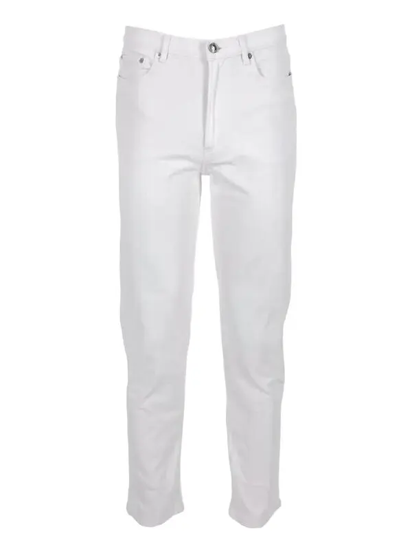 A.p.c. Jean Martin Five-pocket Jeans - White
