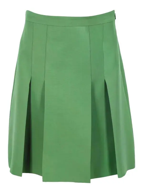 Gucci 2018 A-line Midi Skirt - Green