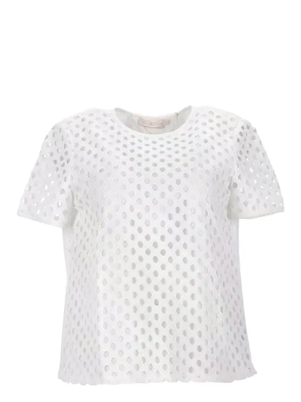 Tory Burch Crew-neck T-shirt - White