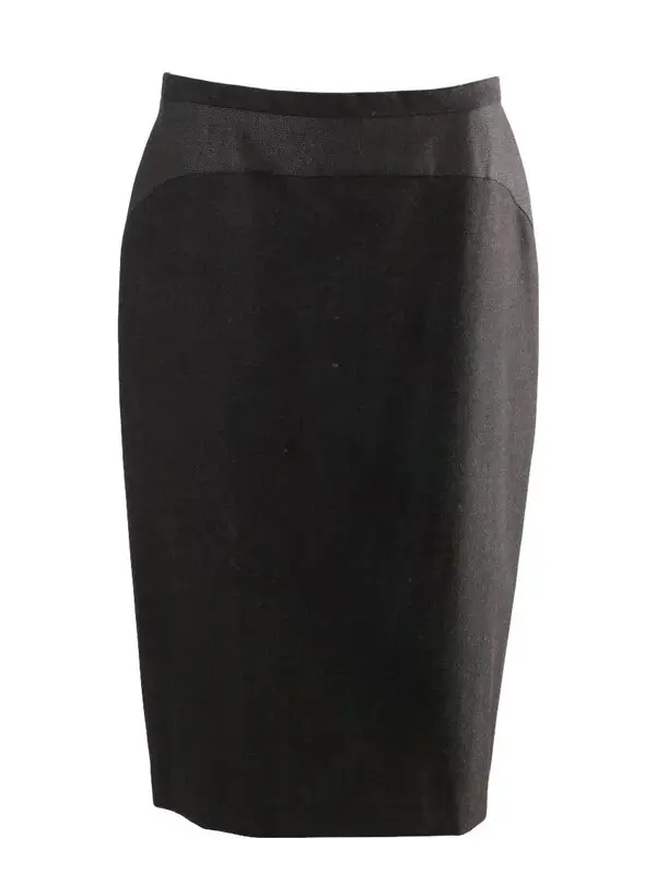 Max Mara Pencil Midi Skirt - Black
