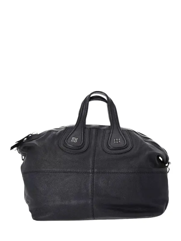 Givenchy Nightingale Leather Handbag - Black