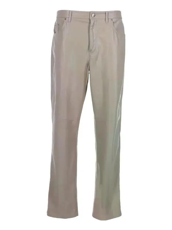 Nanushka Flared-leg Trousers - Neutrals