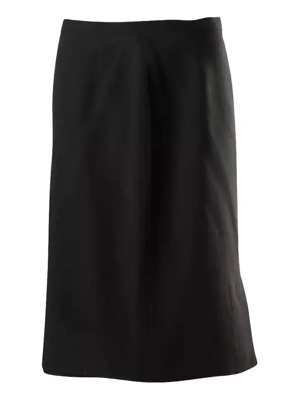 Max Mara A-line Midi Skirt - Black