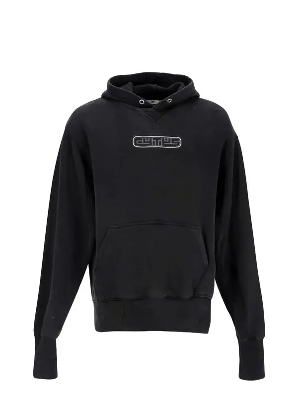 Eytys Lewis Logo-patch Hoodie - Black