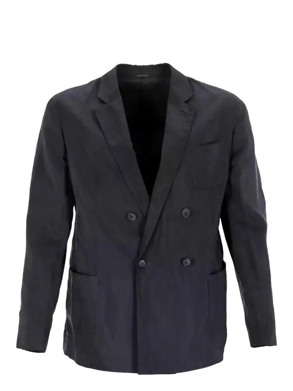Giorgio Armani Double-breasted Blazer - Grey