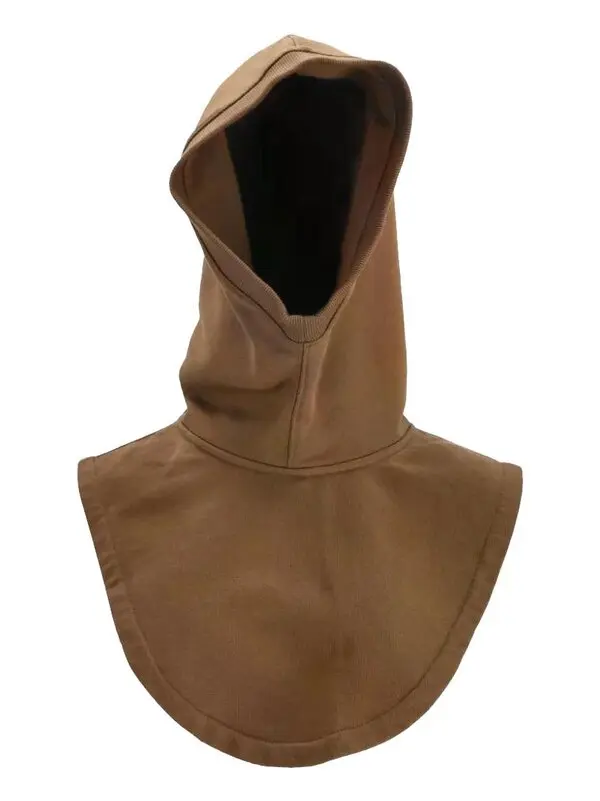 Burberry Cotton Hooded Dickey - Brown