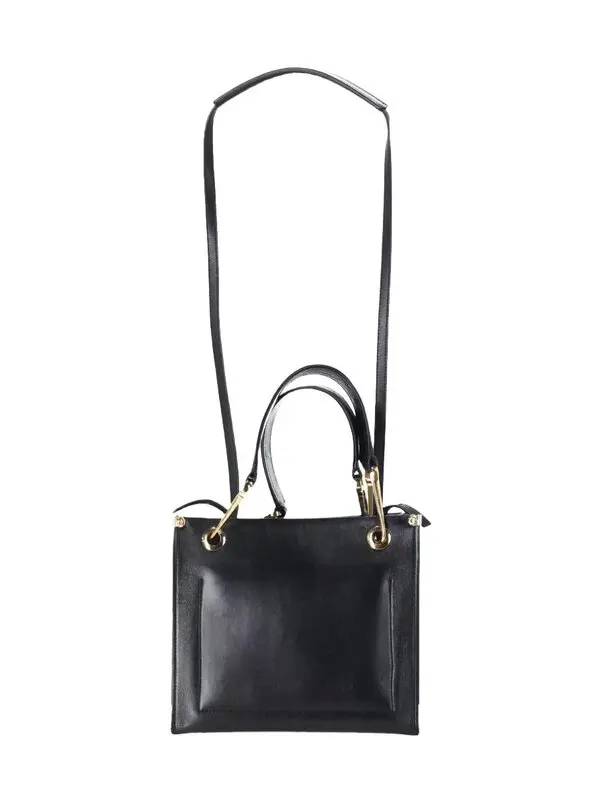 Marni Grip Leather Tote Bag - Black