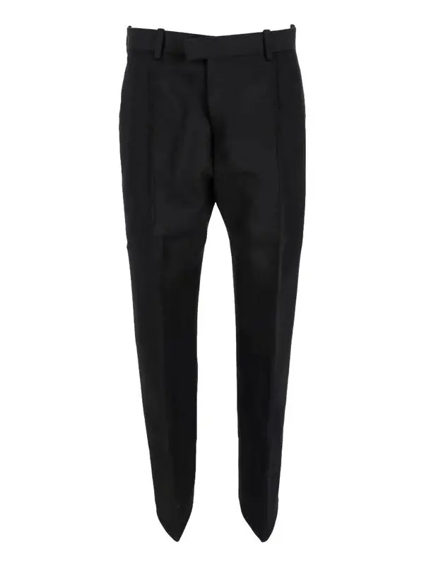 Bottega Veneta Tailored High-waisted Trousers - Black