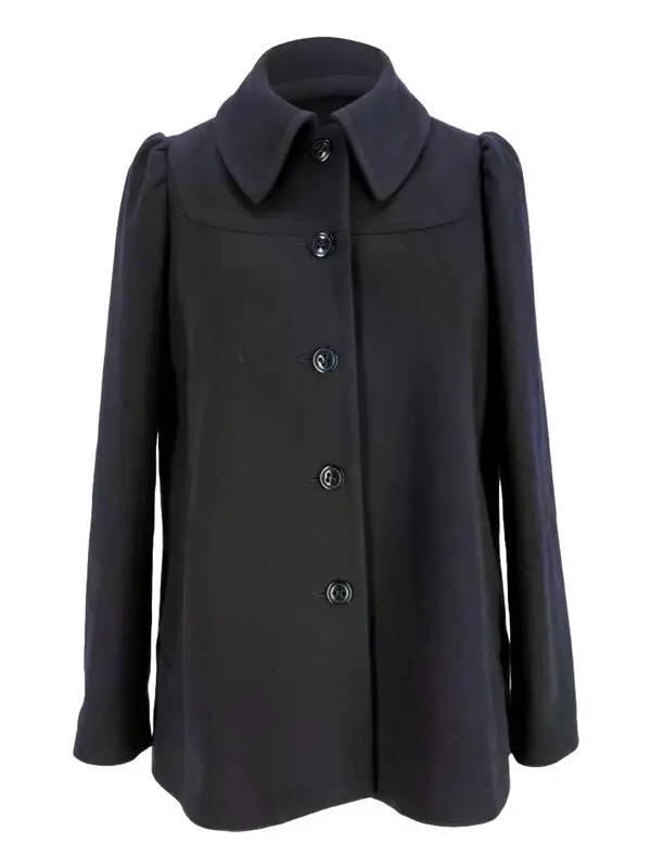 A.p.c. Marianne Button-up Coat - Blue