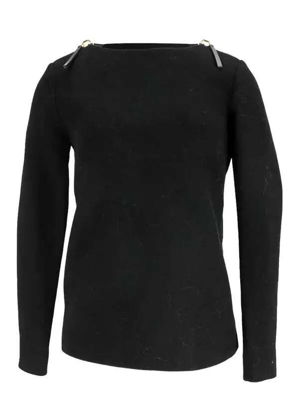 Marni Shoulder-zip Sweater - Black