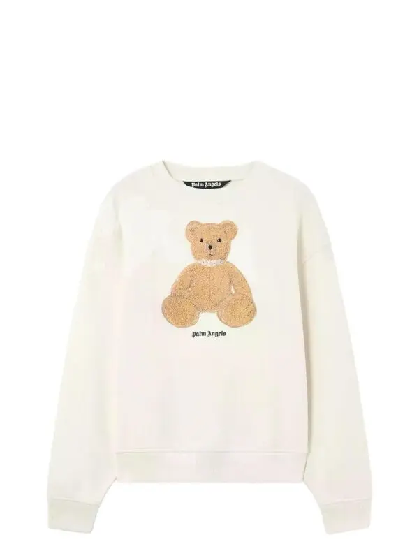 Palm Angels Bear Graphic Sweatshirt - Neutrals