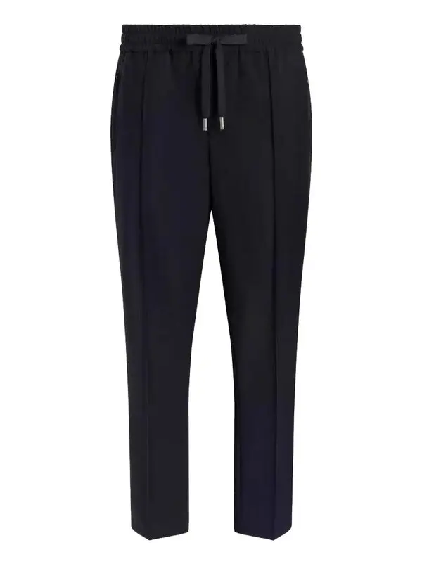 Dolce & Gabbana Drawstring-waist Trousers - Blue