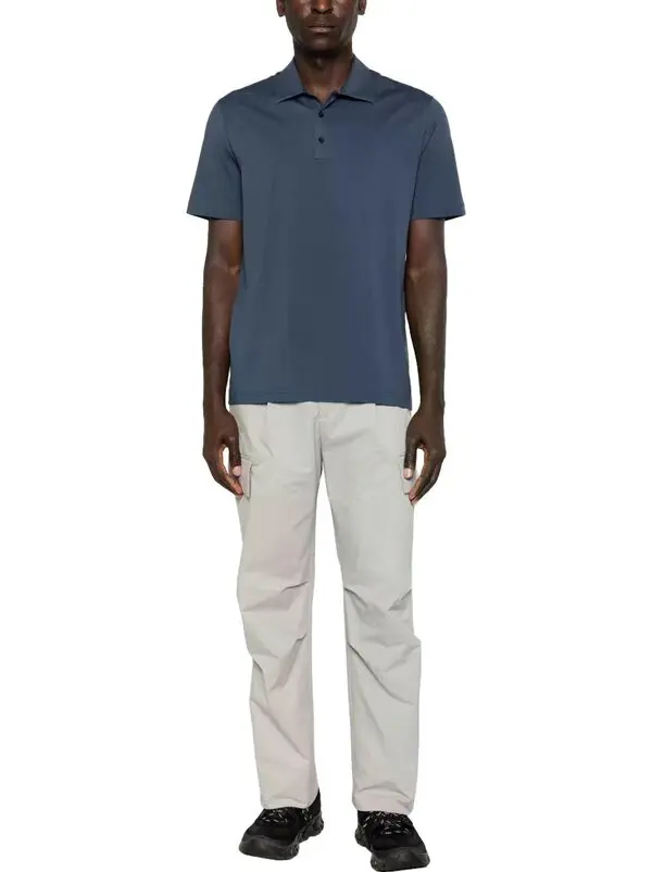 Herno Short-sleeve Polo Shirt - Blue