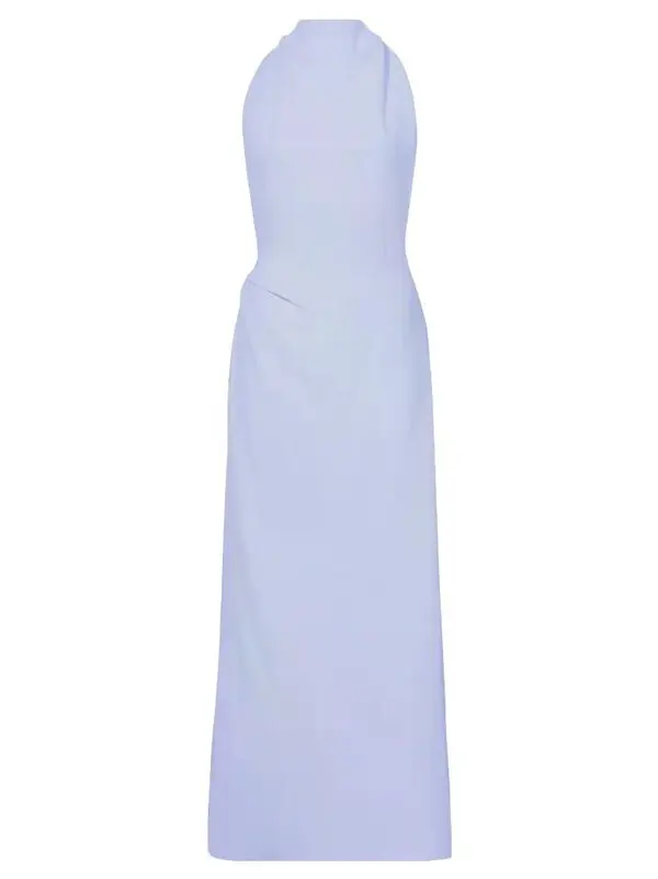 Proenza Schouler Selena Twist Back Maxi Dress - Purple