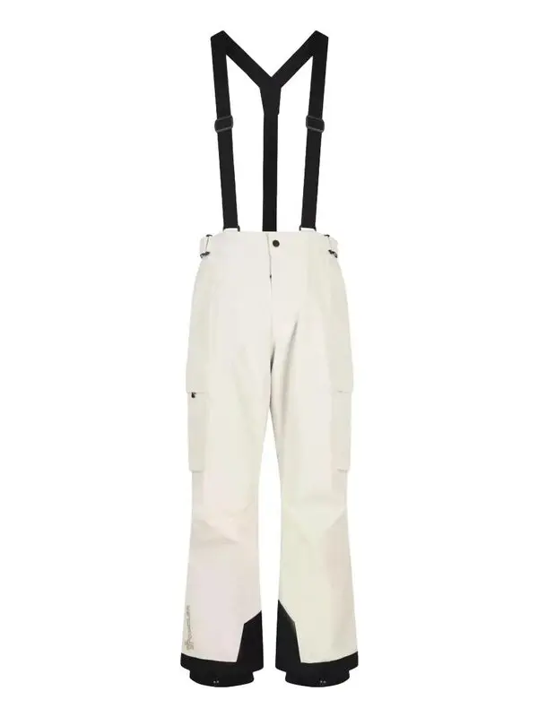 Moncler Gore-tex Laminate Padded Ski Bib - Neutrals
