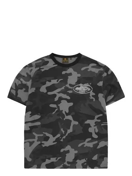 CORTEIZ Island Hybrid Long Sleeve Thermal - Black Camo
