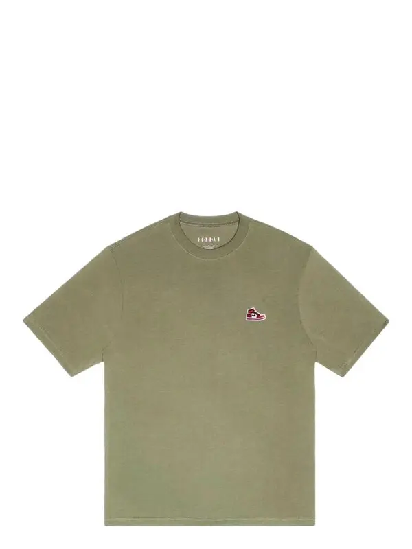 JORDAN Sneaker-patch T-shirt - Green
