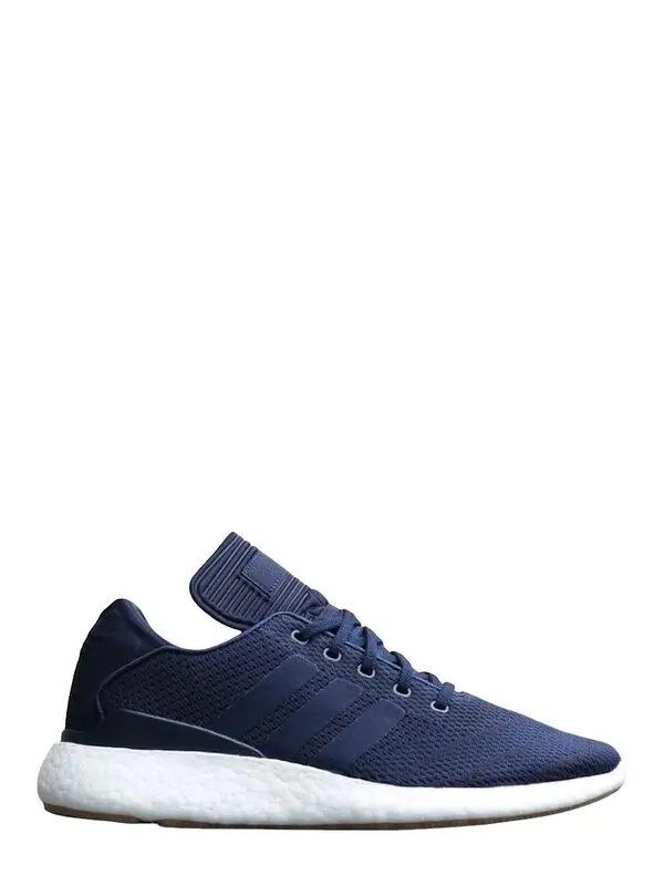 Adidas Busenitz Pure Boost Primeknit Sneakers - Collegiate Navy Blue/footwear White/gum