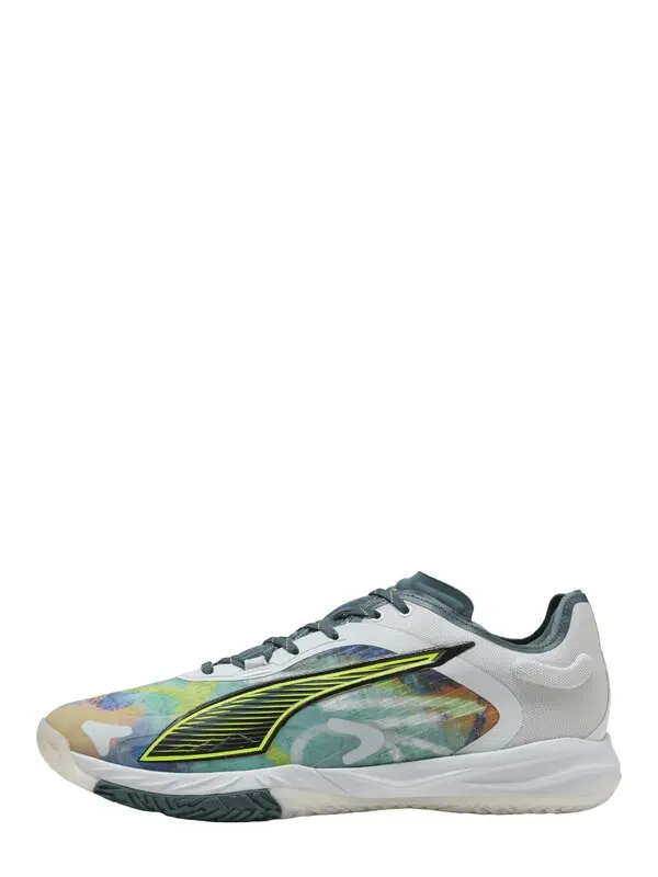 PUMA Accelerate Nitro Sqd 4 Berlin Indoor Court Shoes - Gray