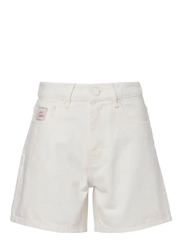 Ami Denim Shorts - White