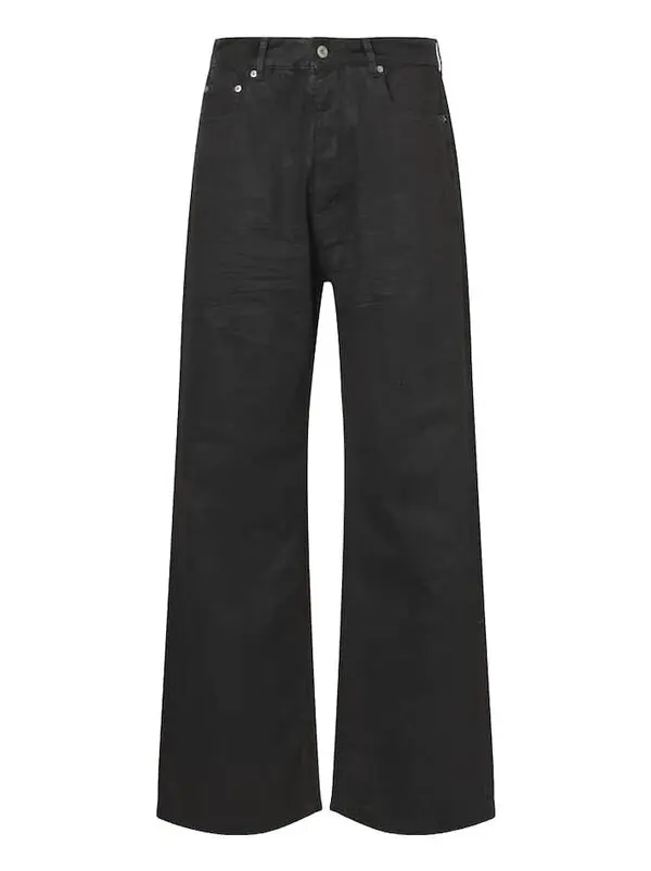 Rick Owens Geth Wide-leg Jeans - Black