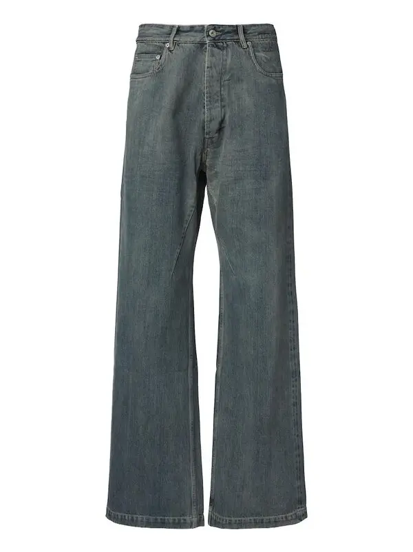 Rick Owens Geth Wide-leg Jeans - Blue