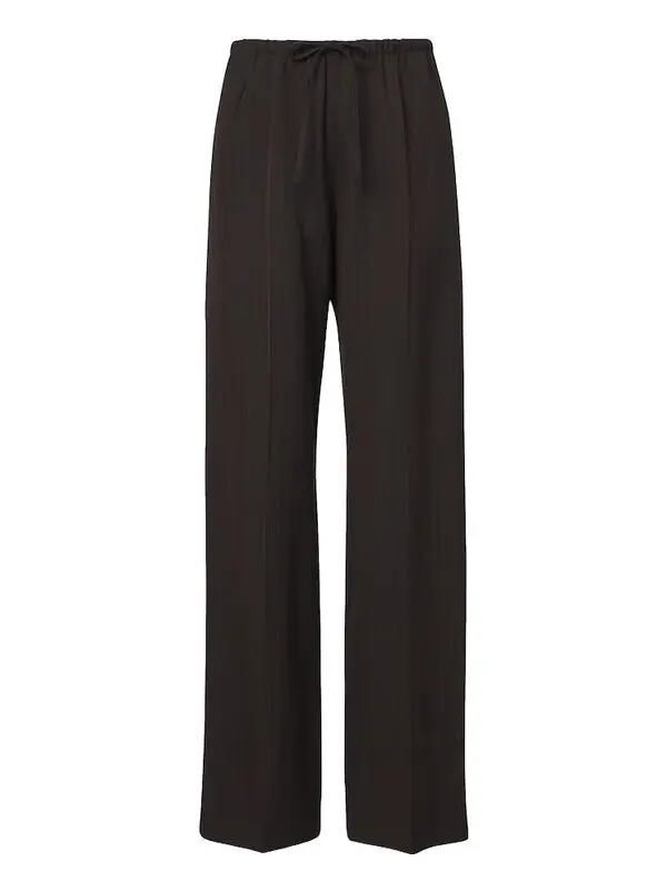 Dries Van Noten Wide-leg Trousers - Brown