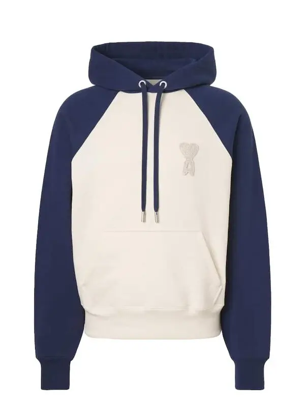 Ami De Coeur Cotton Hoodie - White