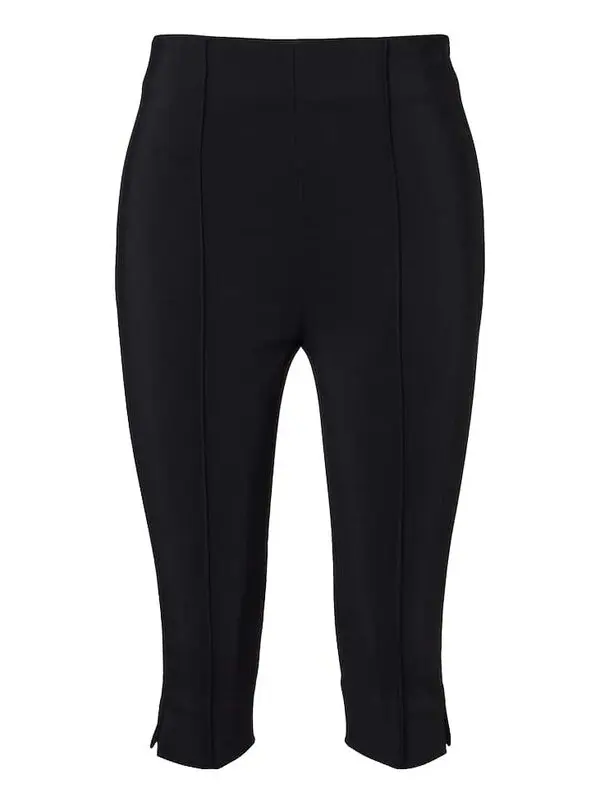 RÓHE High-rise Capri Pants - Black