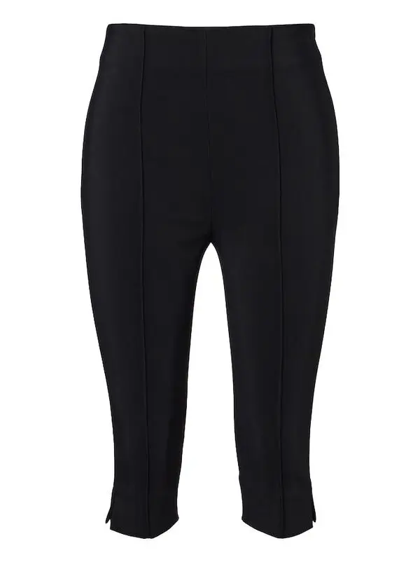 RÓHE High-rise Capri Pants - Black