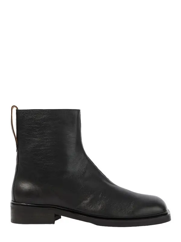 Our Legacy Daimono Leather Ankle Boots - Black