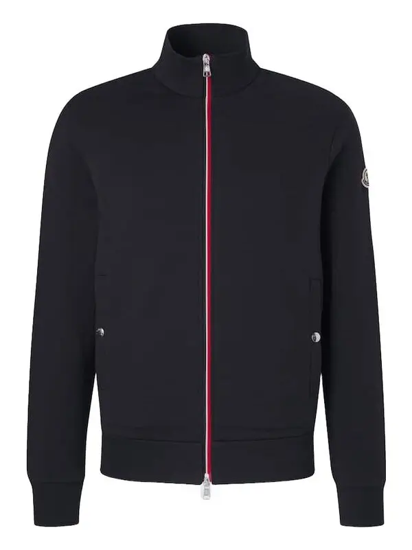 Moncler Archivio Cotton Jersey Jacket - Blue
