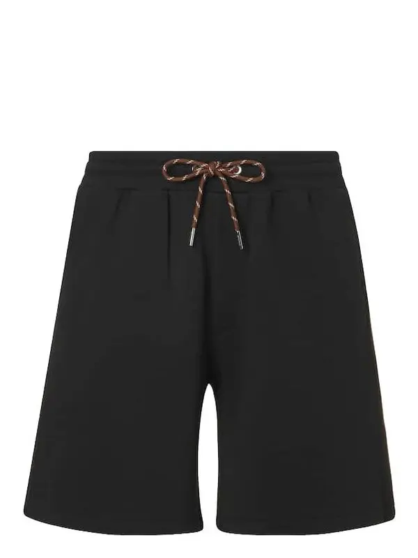 Moncler Archivio Cotton Shorts - Black