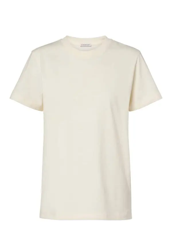 Moncler Cotton Jersey T-shirt - White