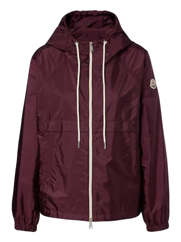 Moncler Coquelicot Technical Jacket - Burgundy