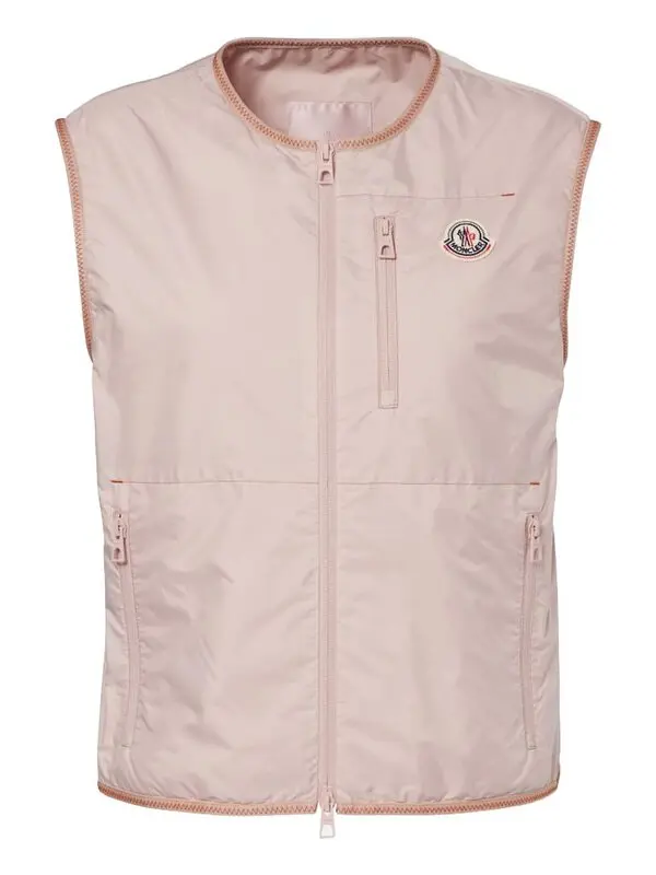 Moncler Alshain Technical Vest - Pink