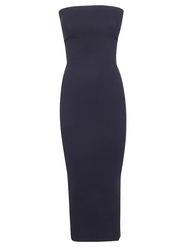 ENTIRE STUDIOS Bandeau Midi Dress - Black