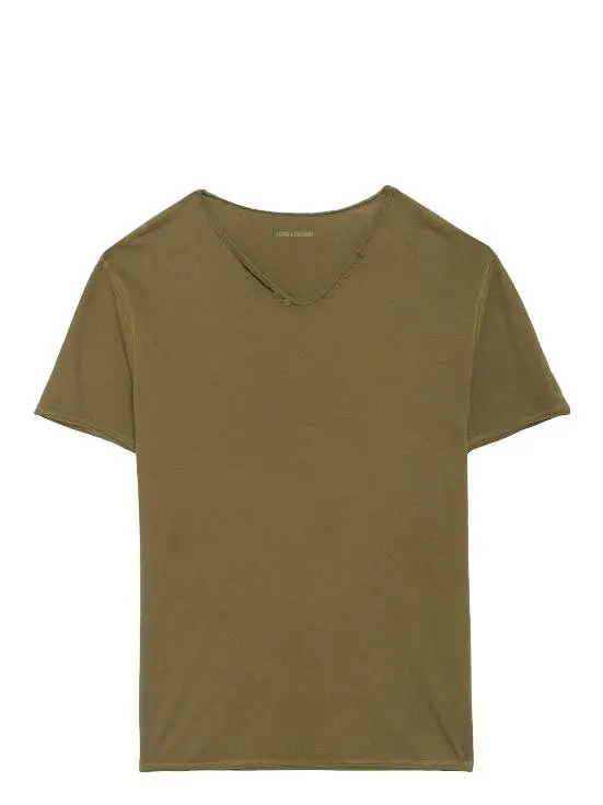 Zadig&Voltaire Monastir Henley T-shirt - Mousse