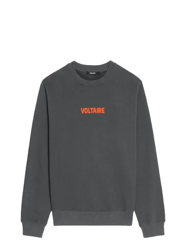 Zadig&Voltaire Aime Cotton Sweatshirt - Carbone