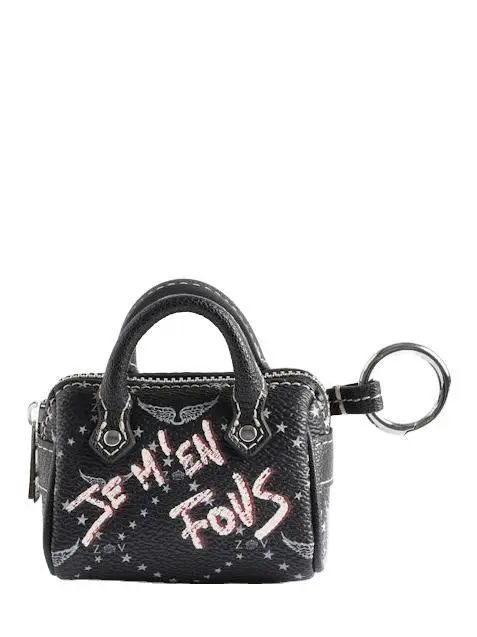 Zadig&Voltaire Sunny Micro Keyring - Black