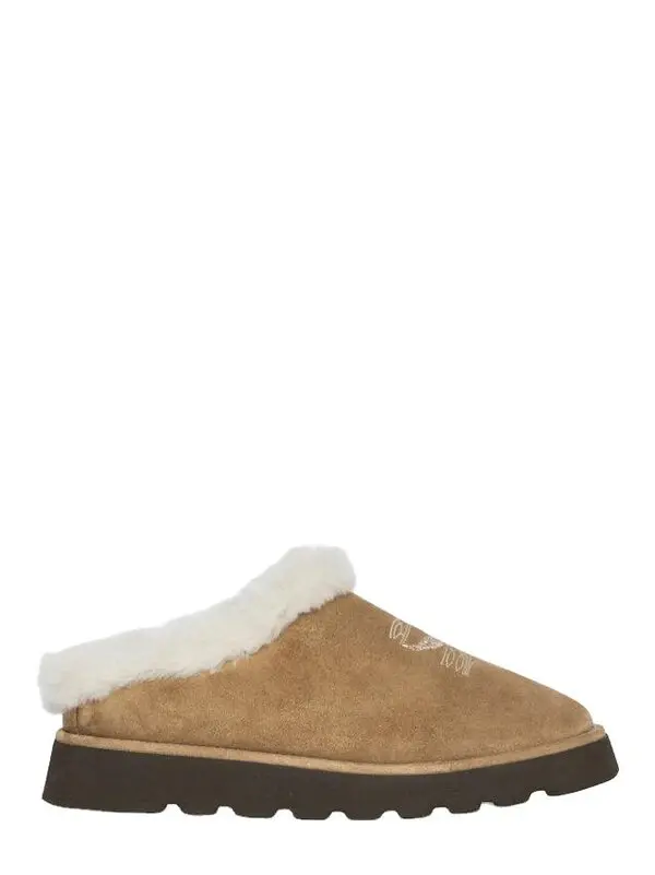 Zadig&Voltaire Shearling Mules - Cognac