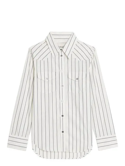 Zadig&Voltaire Thelma Cotton Shirt - Pear