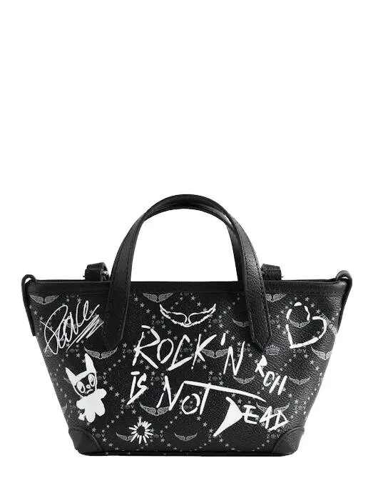 Zadig&Voltaire Z Shopper Nano Rock Tag - Black