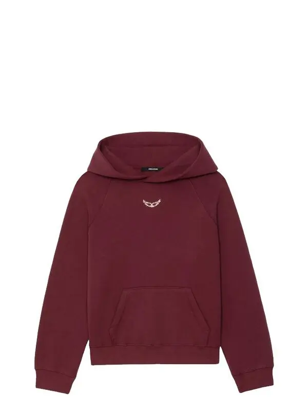 Zadig&Voltaire Cotton Sweatshirt - Burgundy