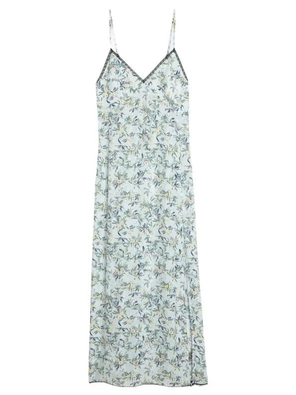 Zadig&Voltaire Ramelil Floral Dress - Cloud