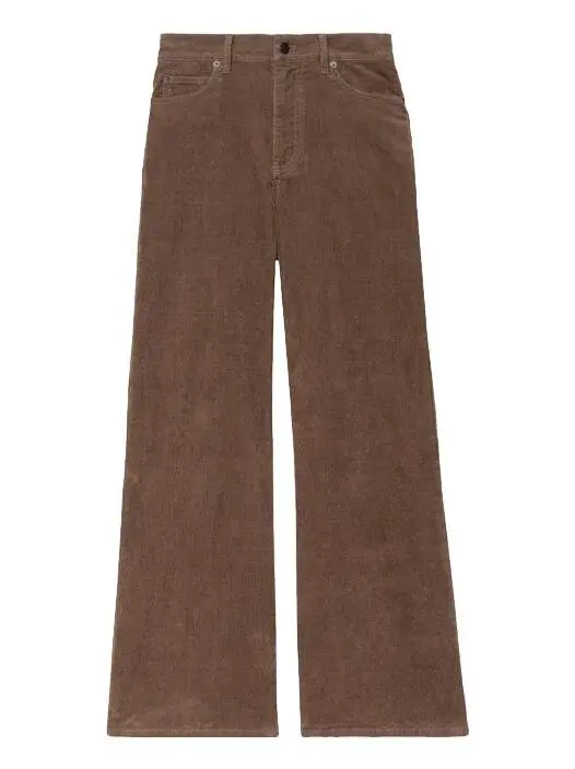 Zadig&Voltaire Wide-leg Corduroy Pants - Wood