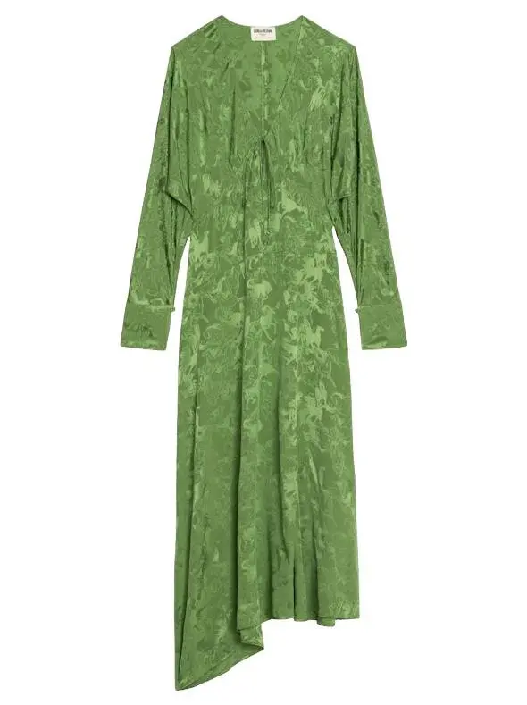 Zadig&Voltaire Rouna Silk Dress - Verveine