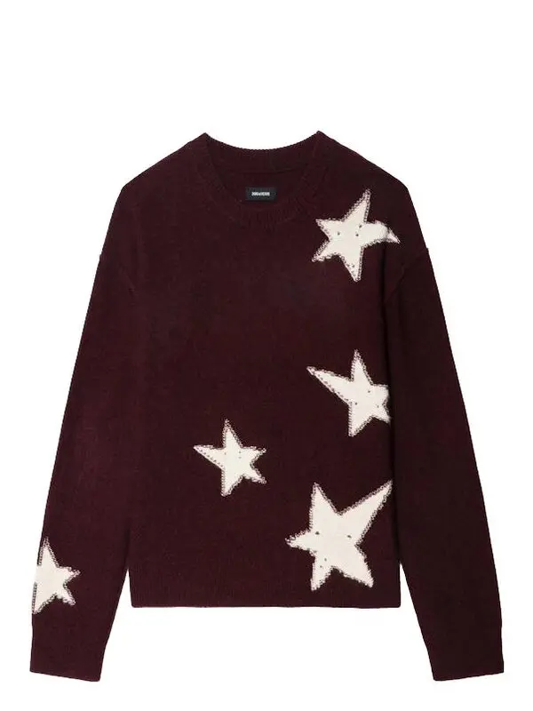 Zadig&Voltaire Cashmere Sweater - Burgundy