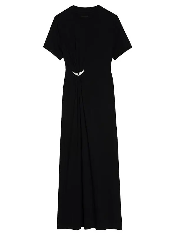 Zadig&Voltaire Raja Long Dress - Black