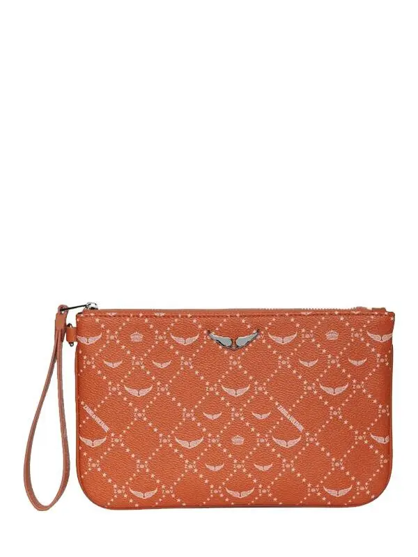 Zadig&Voltaire Z Monogram Pouch - Flame
